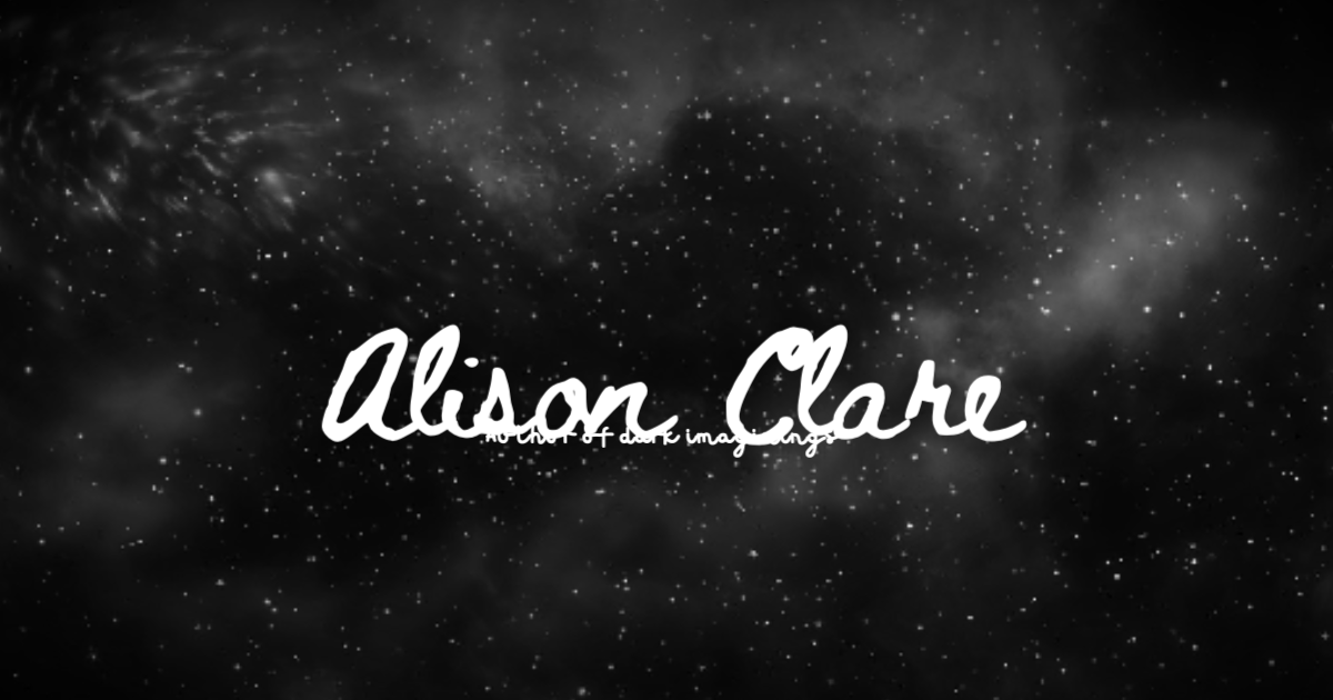 Alison Clare Gothic Novelist